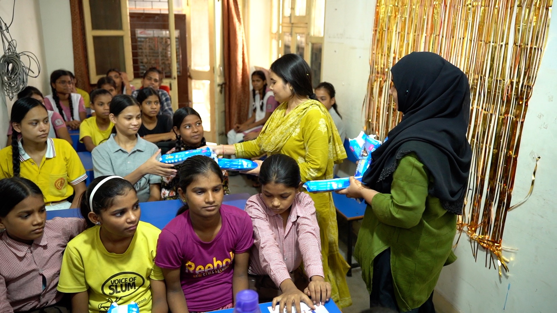 Menstrual Health and Sanitary Pad Distribution – Voice Of Slum